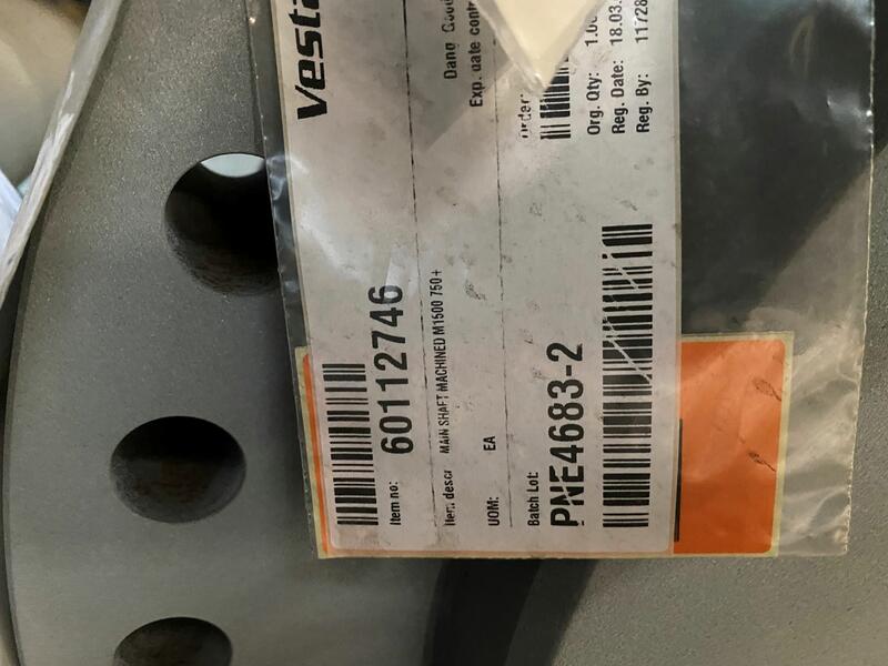 Raw main shaft mach M1500/750+ | NEG Micon 60112746