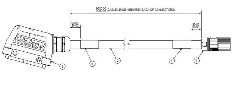 14 Way External Data Loom Rotor Side | Vestas 794935