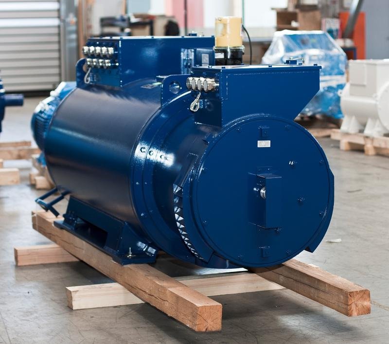 1500 kW generator from Elin for a PWE 1577 wind turbine 50