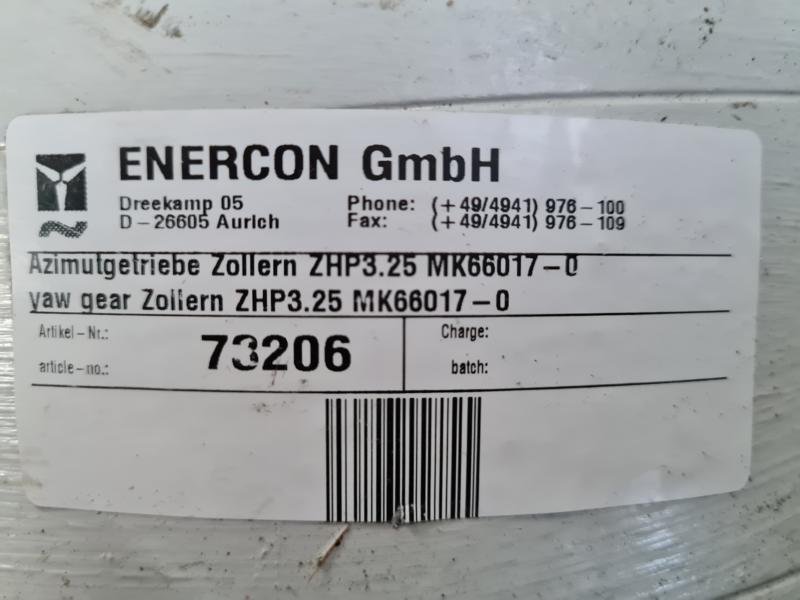 Yaw motor including gear for Enercon E-66 / E-70 | Enercon