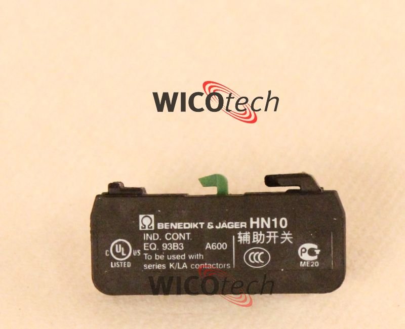 B&J HN10 Aux cont block 1 NO | B&J HN10