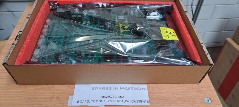 BOARD, TOP BOX B MODULE,IS200WETBH1B | GE 104W5259P002
