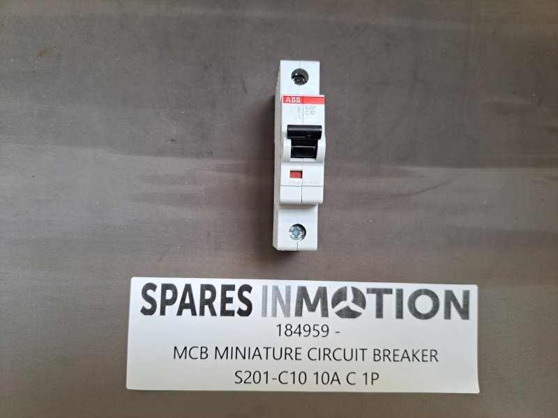 DISJONCTEUR MINIATURE MCB S201-C10 10A C 1P | Vestas 184959