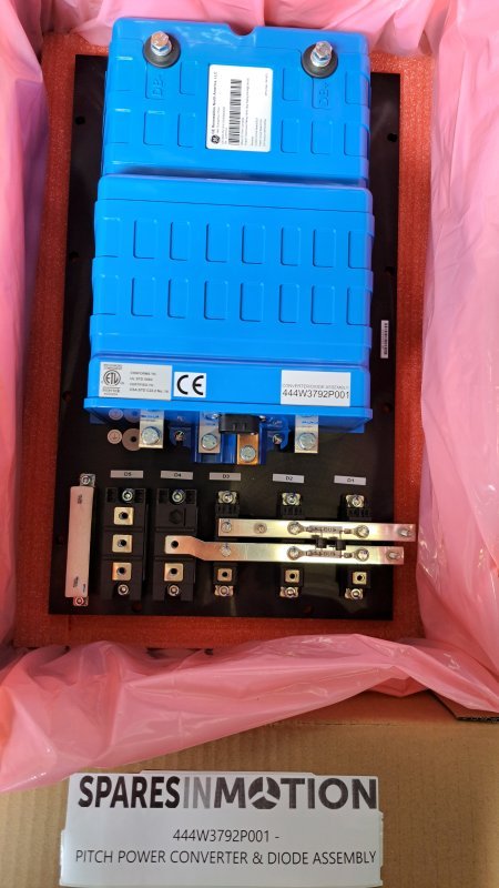 PITCH POWER CONVERTER & DIODE ASSEMBLY | GE 444W3792P001