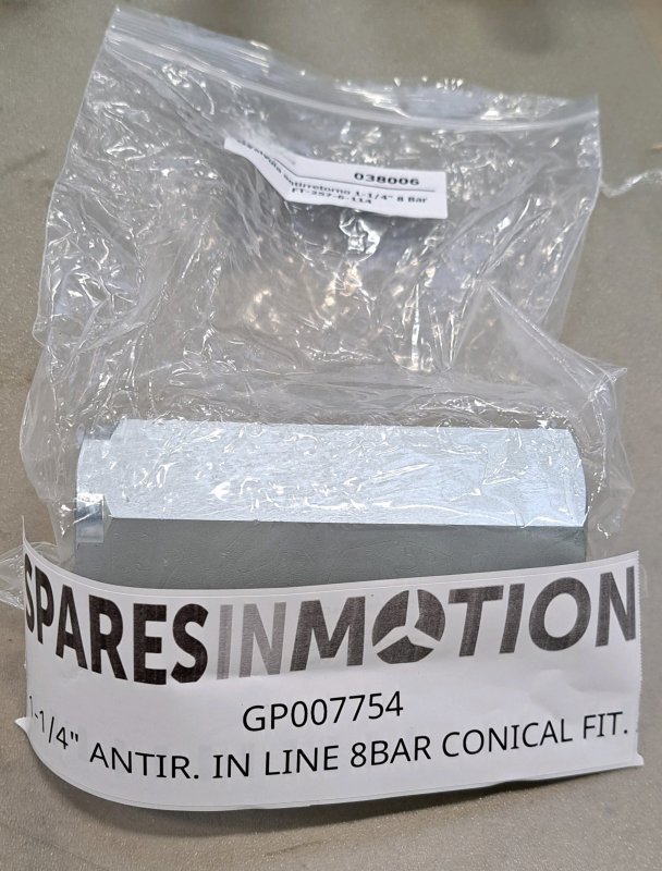 NON RETURN VALVE 1-1/4IN 8 BAR S, G8x | Gamesa GP007754