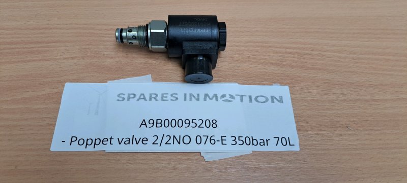 Poppet valve 2/2NO 076-E 350bar 70L | Siemens A9B00095208