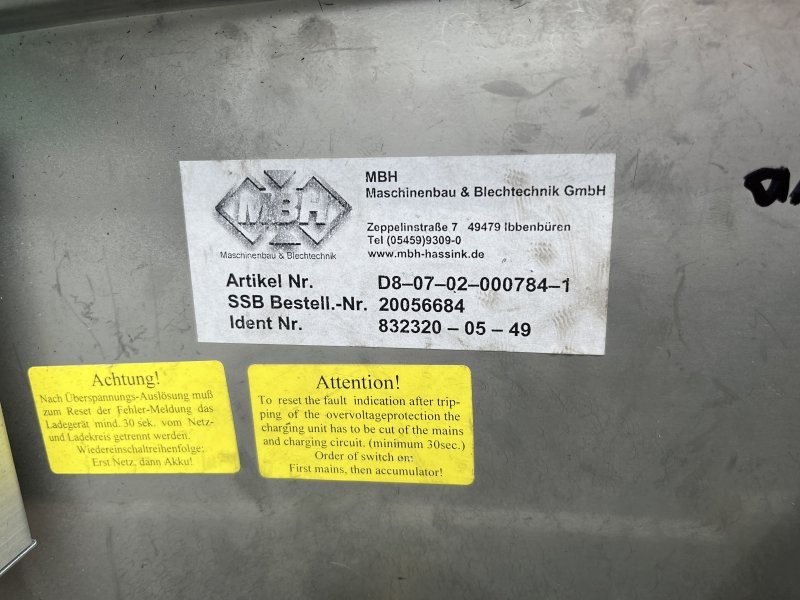 GE, Tacke Naben-Leitschaltschrank, 1,5 S