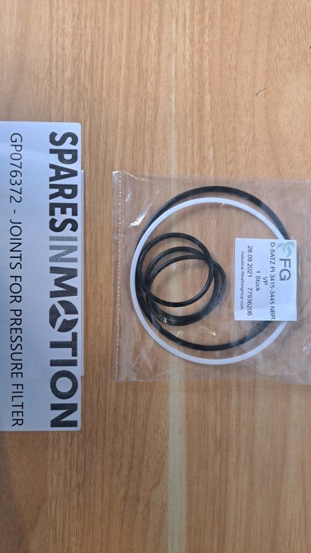 JOINTS FOR PRESSURE FILTER | Gamesa GP076372