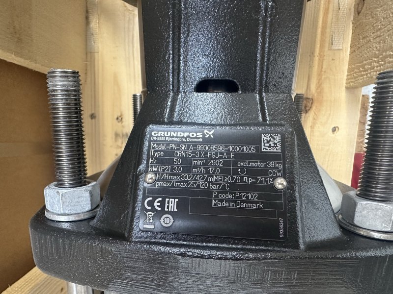 Pump CRN15-3 X-FGJ-A-E | Grundfos 99308596