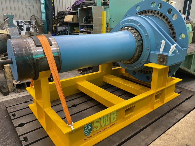 MM82 Main Shaft & Transport Stand | SWB Wind MM82 Main Shaft