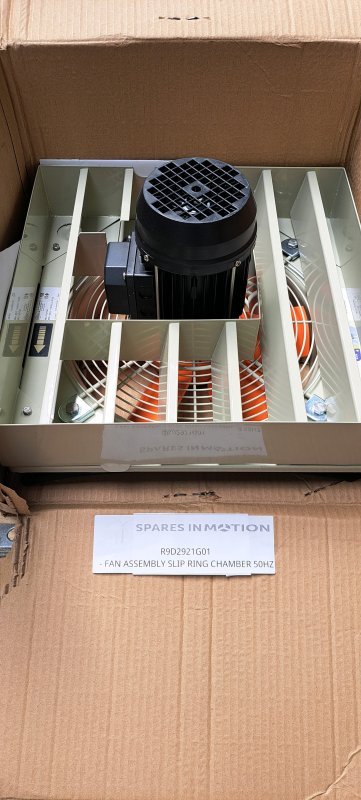 FAN ASSEMBLY SLIP RING CHAMBER 50HZ | Gamesa R9D2921G01