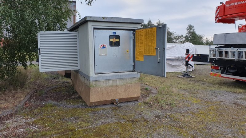 Trafostation kompl. mit Transformator und Schaltanlage