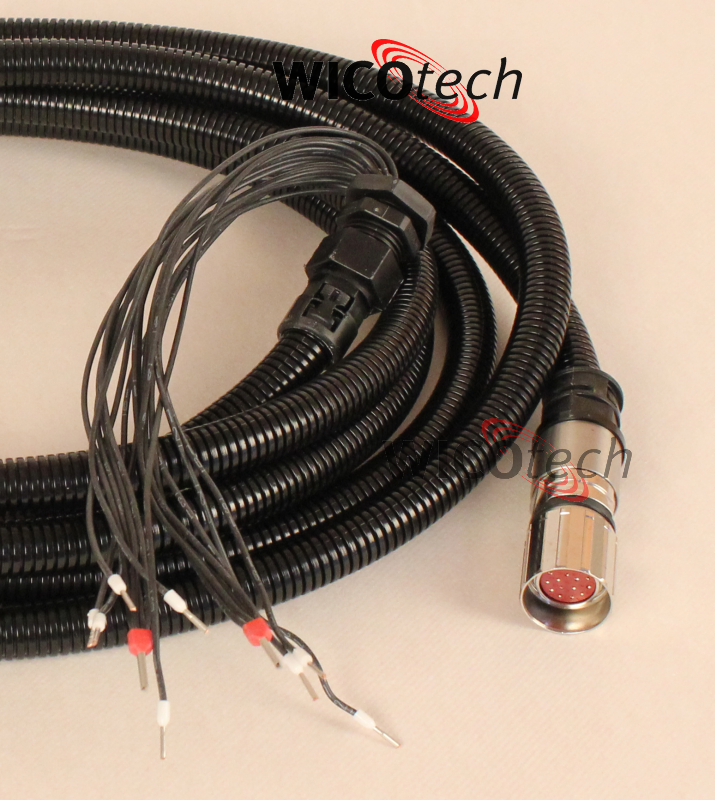 Slip ring cable 16p. 4,5m (top box-slip) | Wicotech
