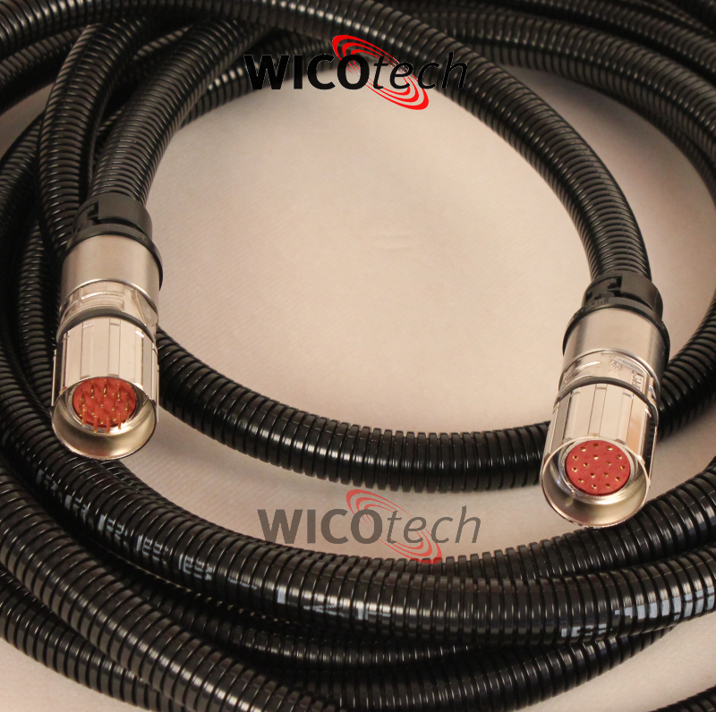 Slip ring cable 16p. 5,5m (hub-slip ring) | Wicotech