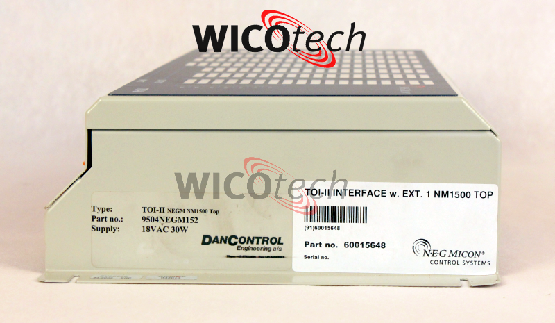 TOI II Interface Nacelle pockets | Dancontrol