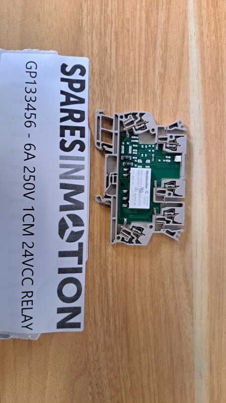 6A 250V 1CM 24VCC RELAY | Gamesa GP133456