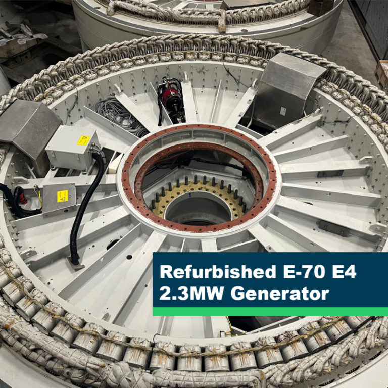 Générateur E-70 E4 2.3 remis à neuf | Enercon Generator